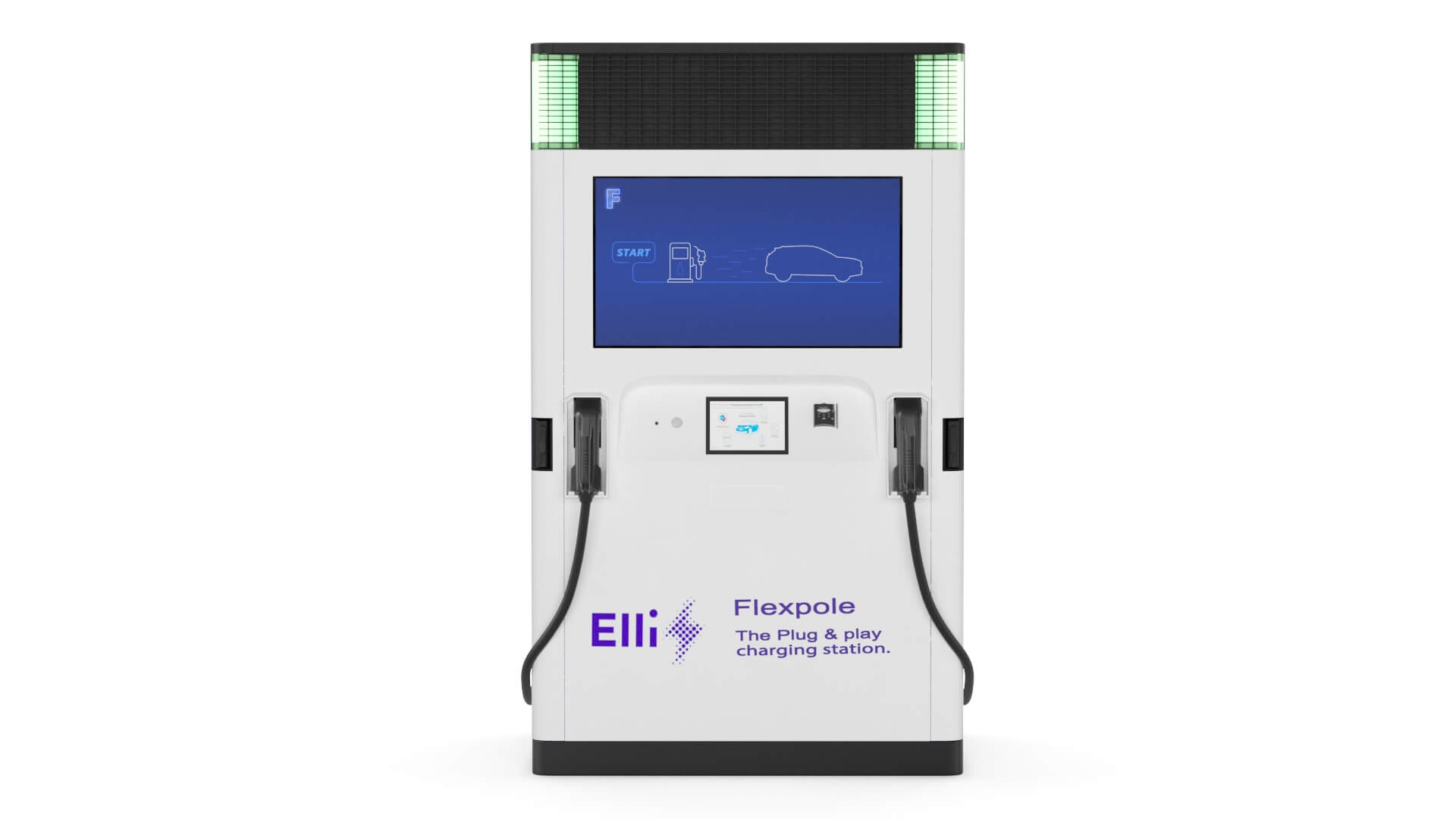 Flexpole The Flexible Fast EV Charging Station by Elli - 3D Model by 3dxin