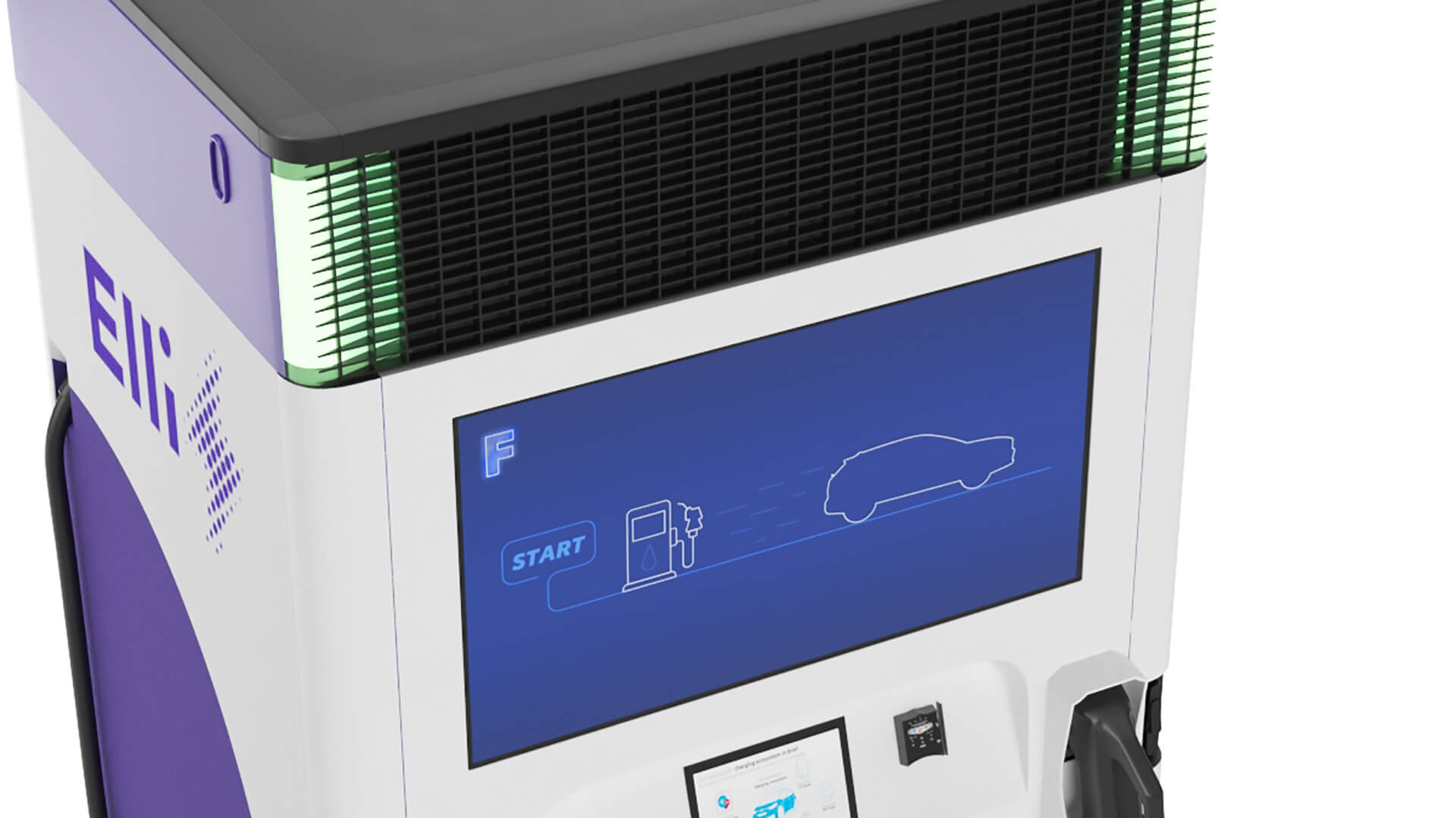 Flexpole The Flexible Fast EV Charging Station by Elli - 3D Model by 3dxin