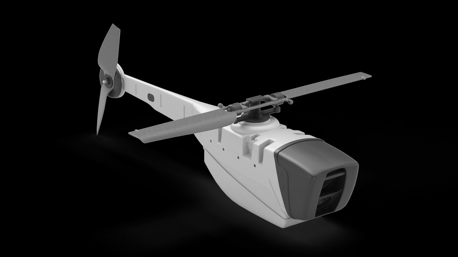 Flir Black Hornet Drone - 3D Model by 3dxin