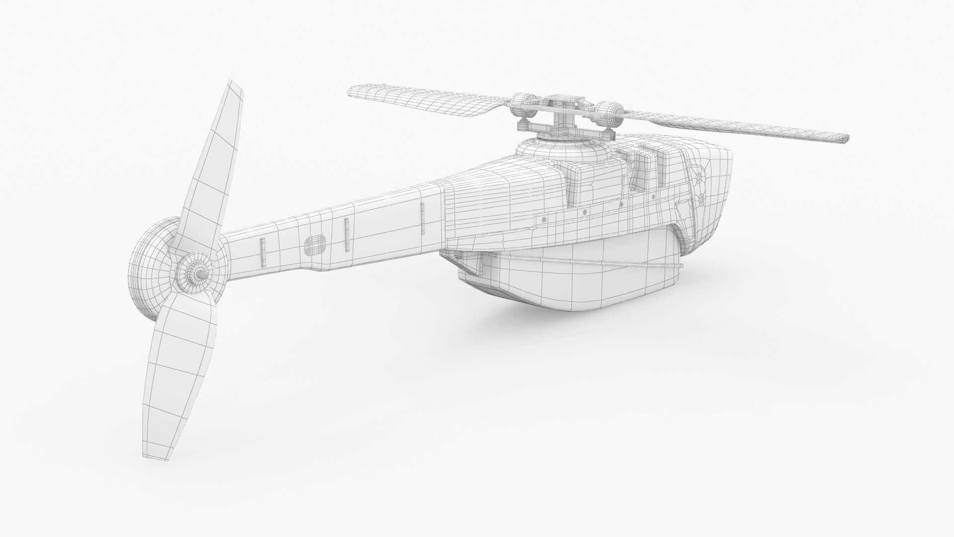 Flir Black Hornet Drone - 3D Model by 3dxin