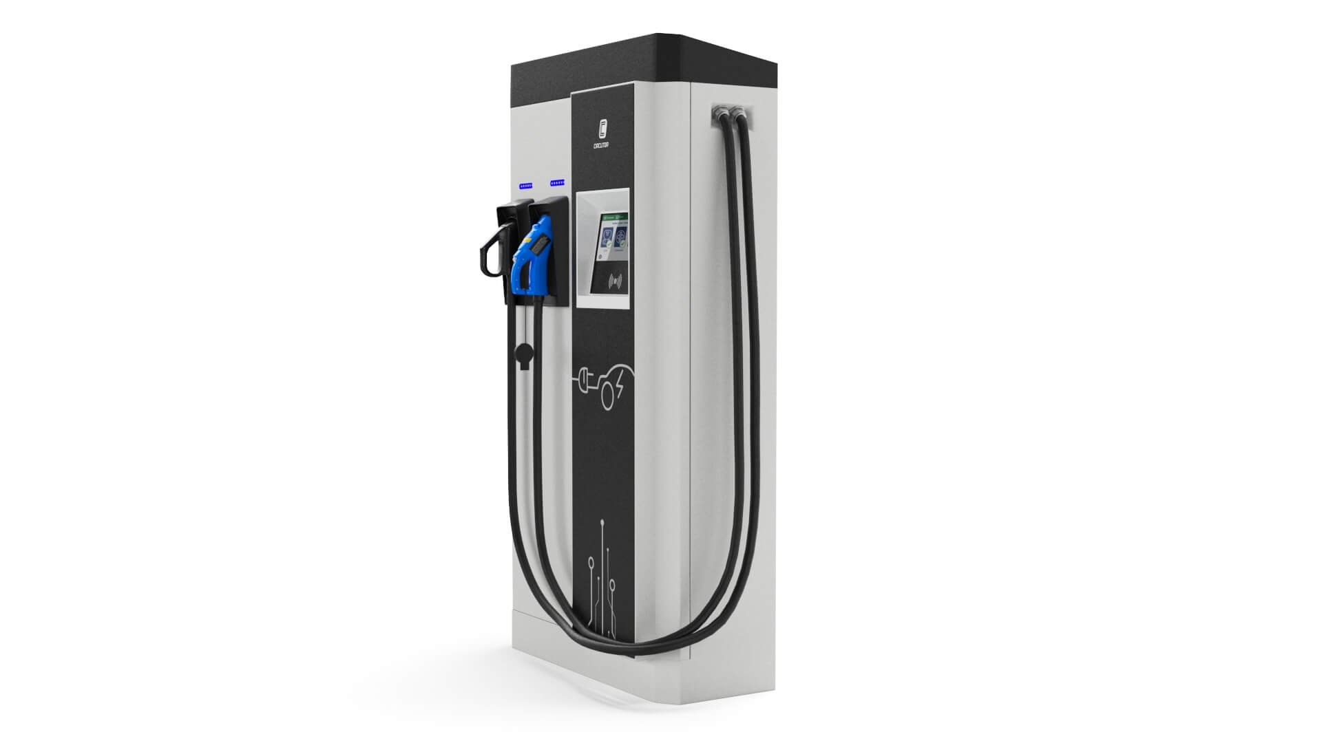 Circutor Raption 50 EV Fast Charging Station 3D Render by 3dxin