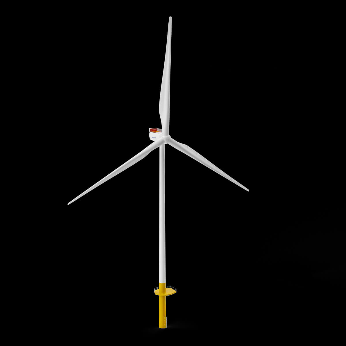 Wind Turbine Offshore MW Windmill 3D Render, Digital Art by 3dxin