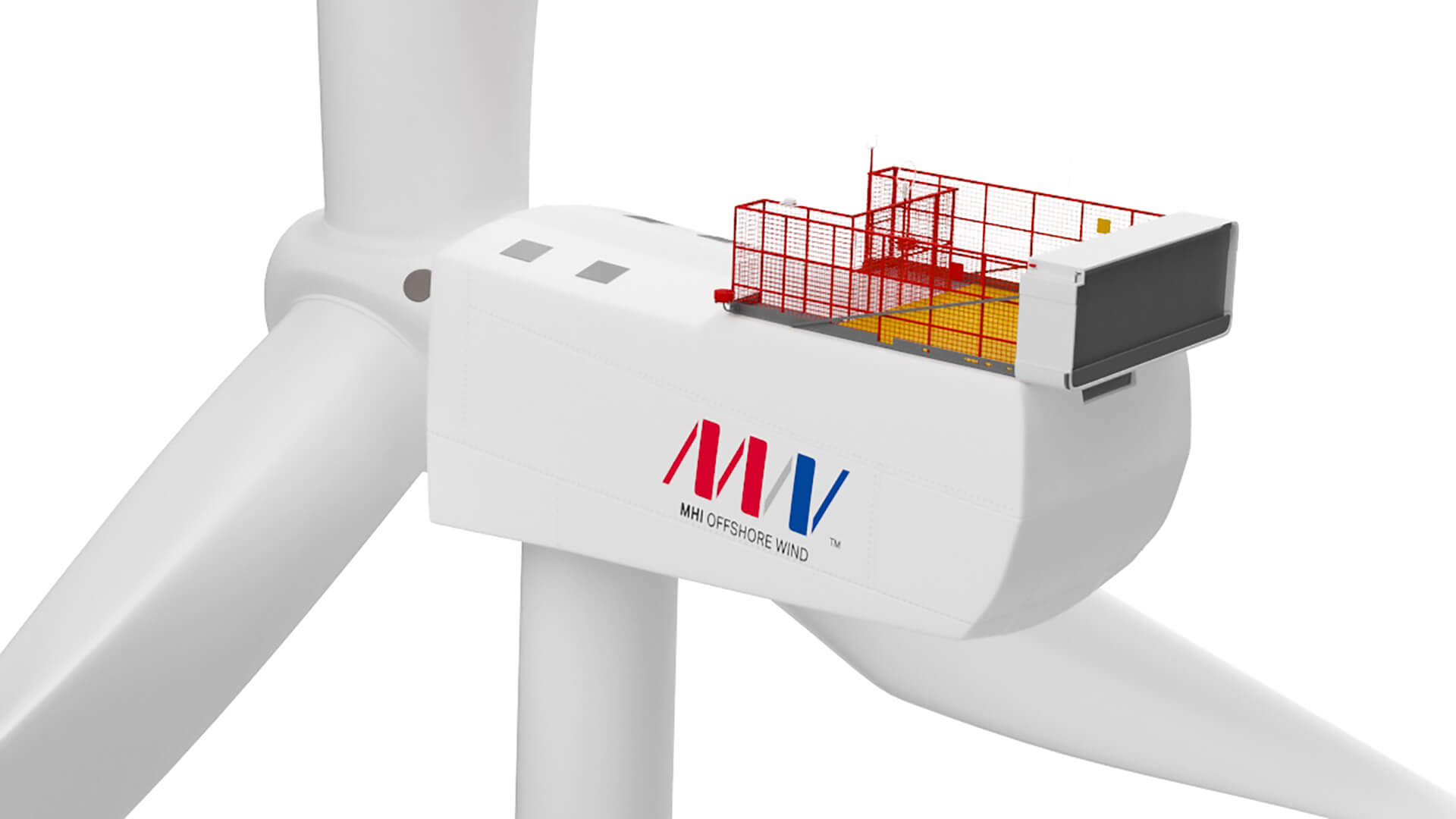 Wind Turbine Offshore MW Windmill 3D Render, Digital Art by 3dxin