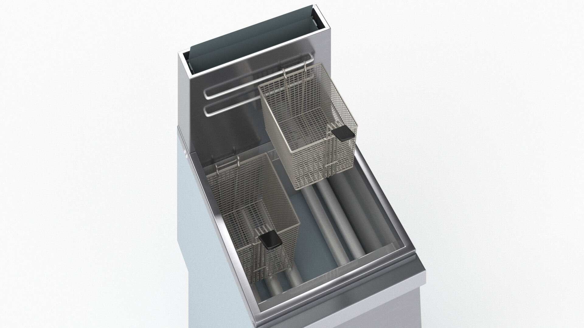 Globe Floor Fryers Gff80G Commercial Deep Fryer - 3D Model by 3dxin