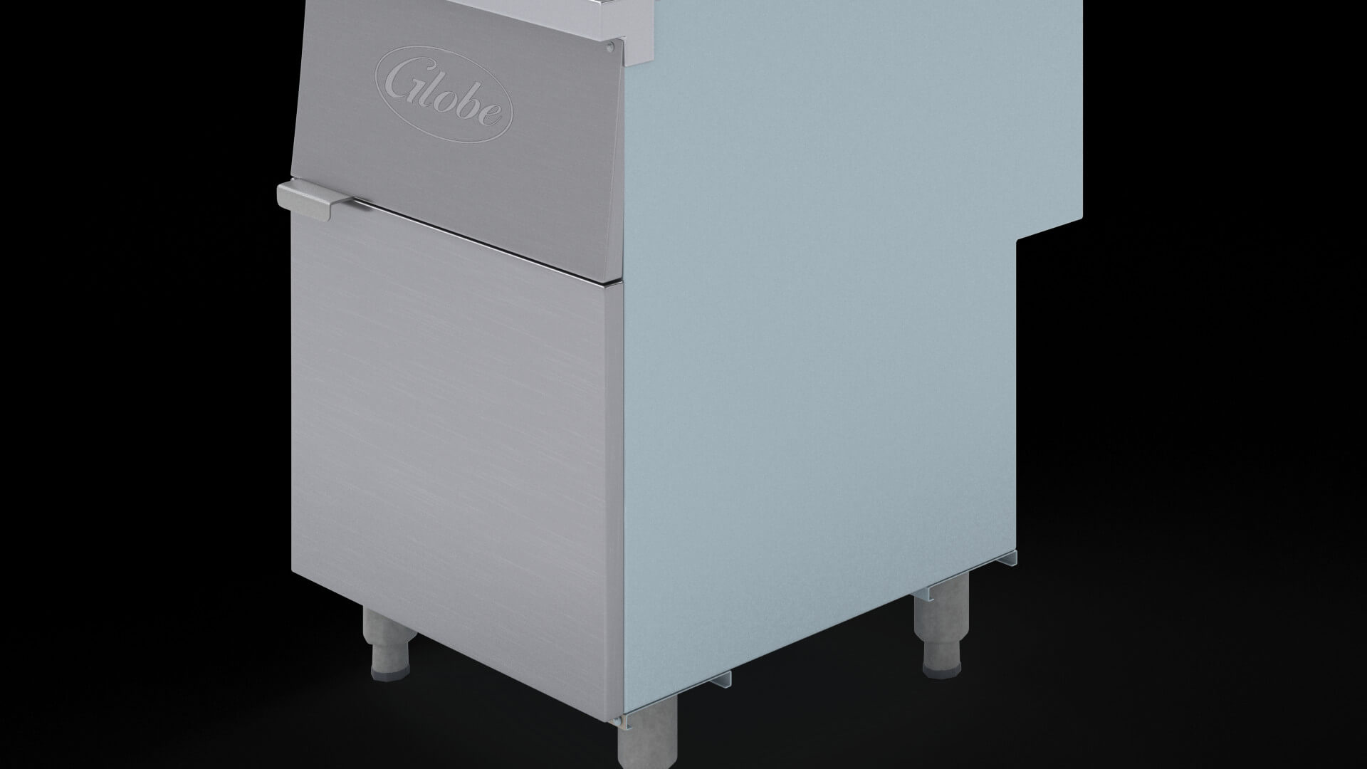 Globe Floor Fryers Gff80G Commercial Deep Fryer - 3D Model by 3dxin