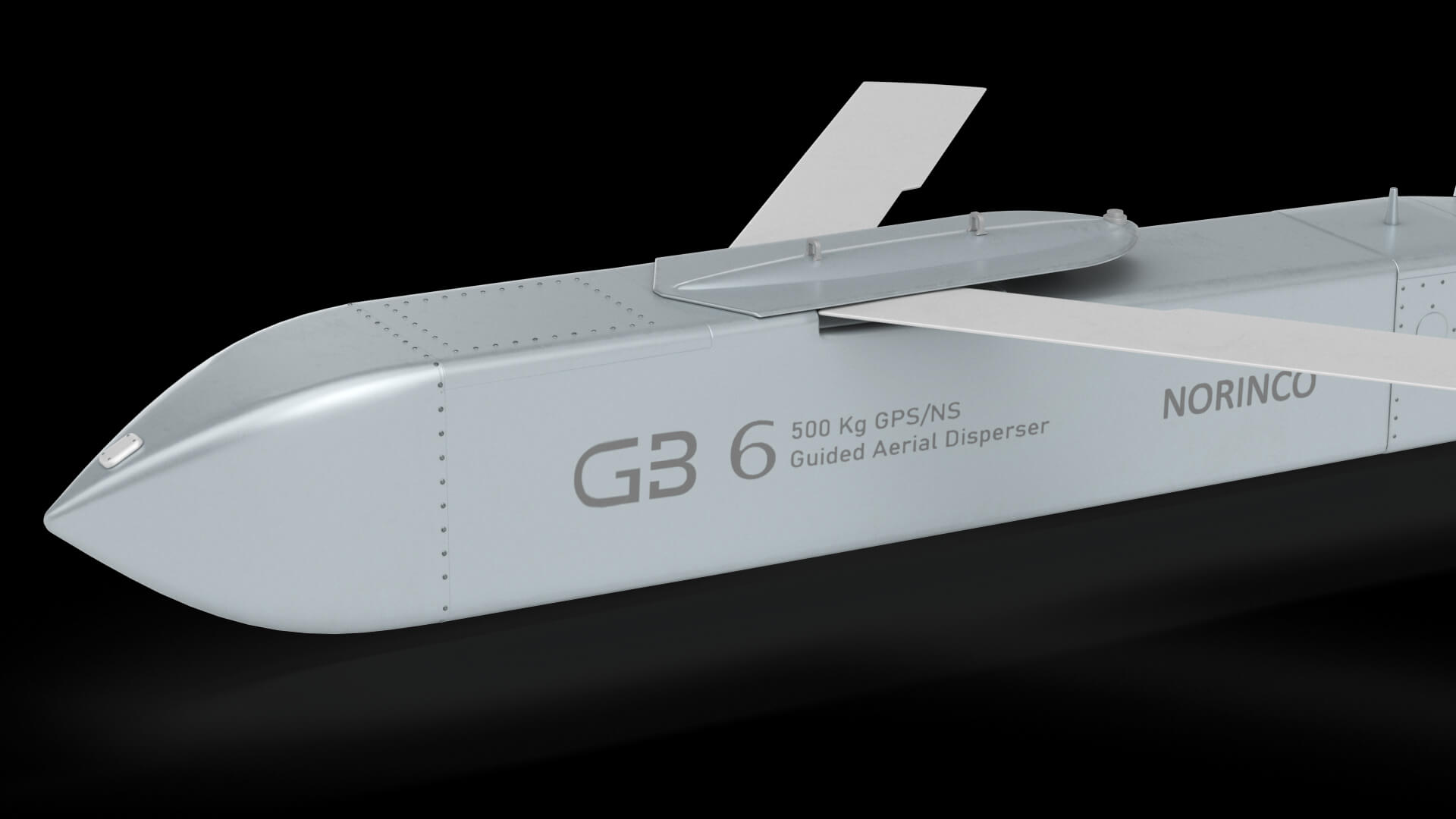 GB-6 Jsow Sub-Munitions Dispenser 3D Model by 3dxin