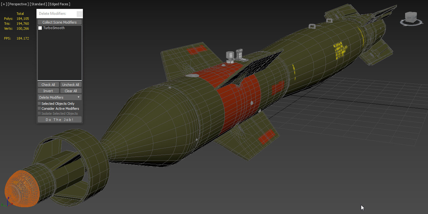 GBU-10 Paveway II Laser Guided Bomb Missile 3D Model by 3dxin