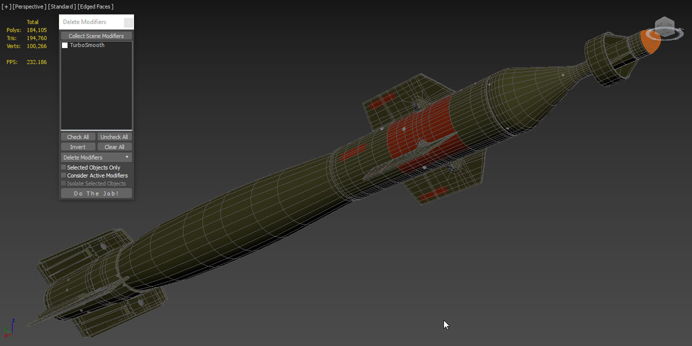 GBU-10 Paveway II Laser Guided Bomb Missile 3D Model by 3dxin