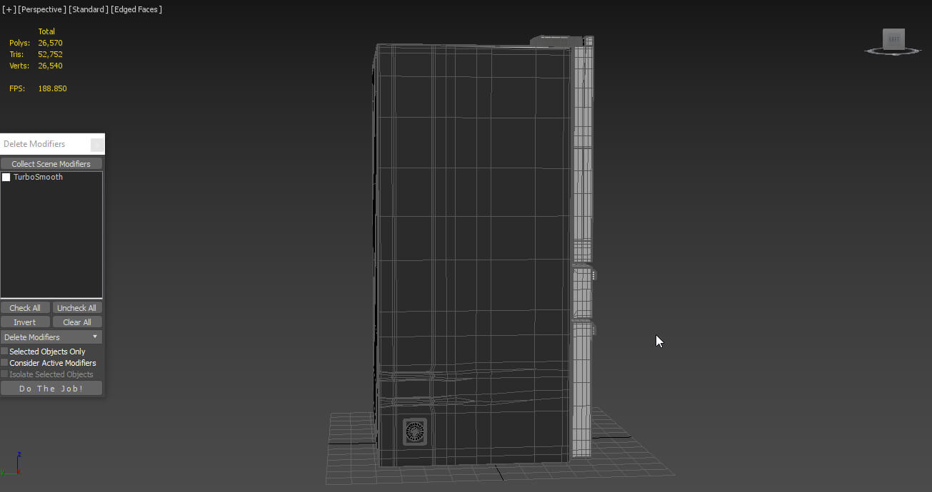 Ge Profile French-Door Refrigerator Pvd28Bynfs 3D Model by 3dxin