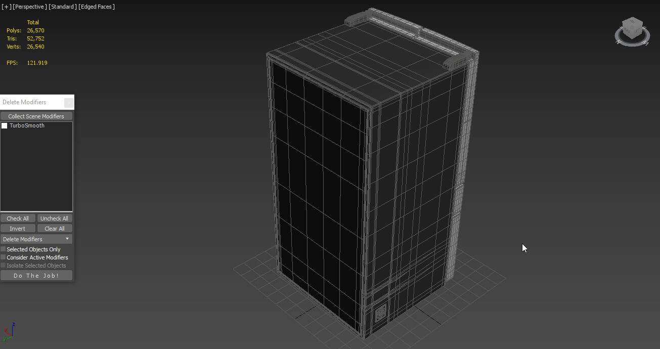 Ge Profile French-Door Refrigerator Pvd28Bynfs 3D Model by 3dxin
