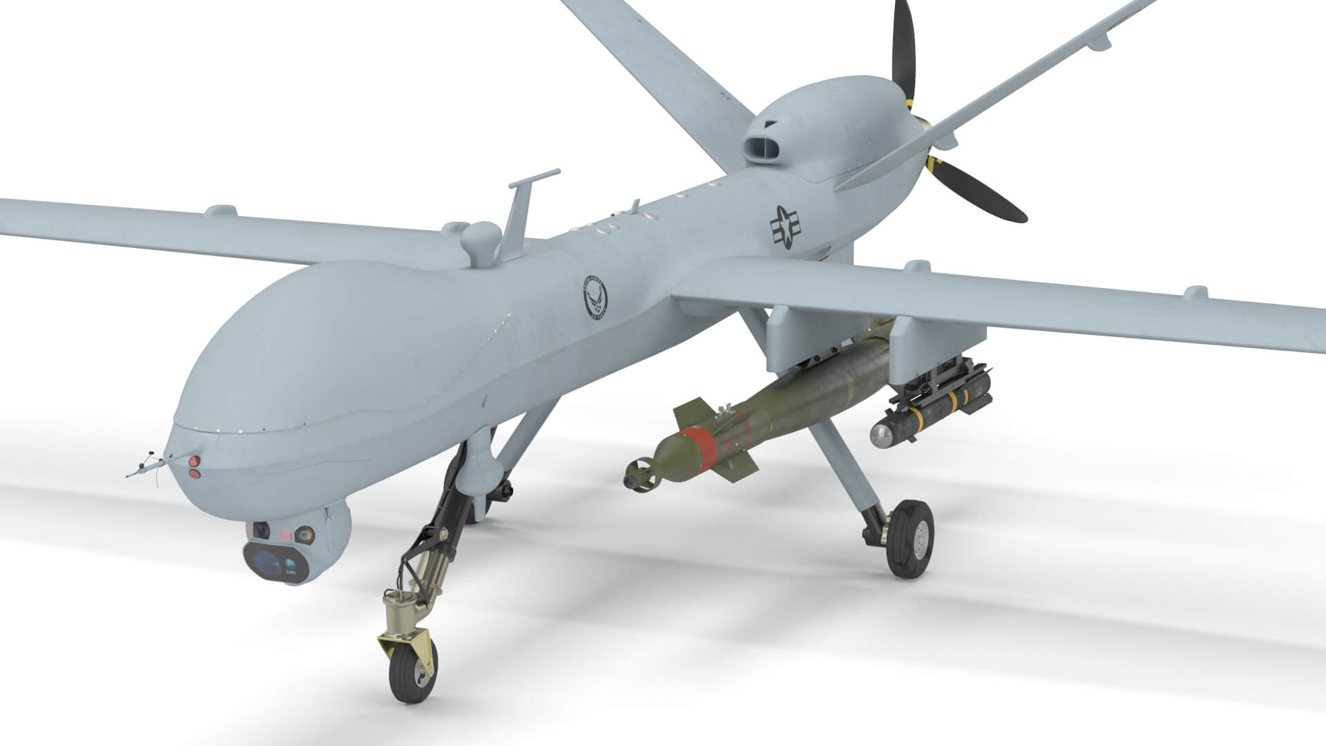 Armed Reaper Drone