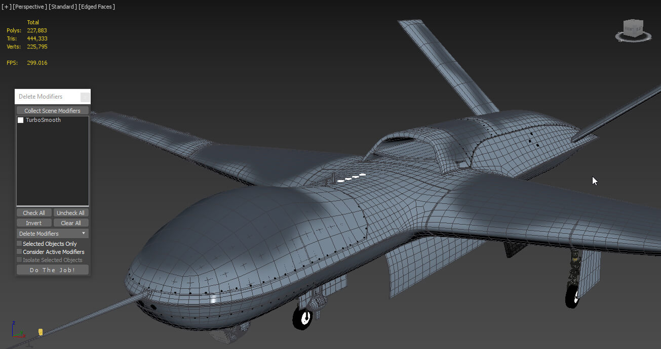 General Atomics Predator C Avenger UAV Drone - 3D Model by 3dxin