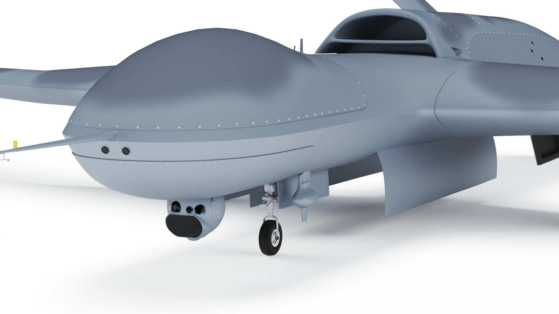 General Atomics Predator C Avenger UAV Drone - 3D Model by 3dxin