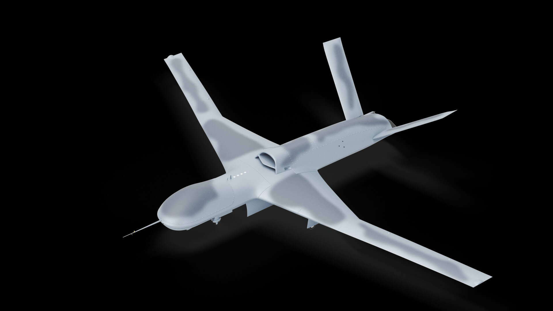 General Atomics Predator C Avenger UAV Drone - 3D Model by 3dxin