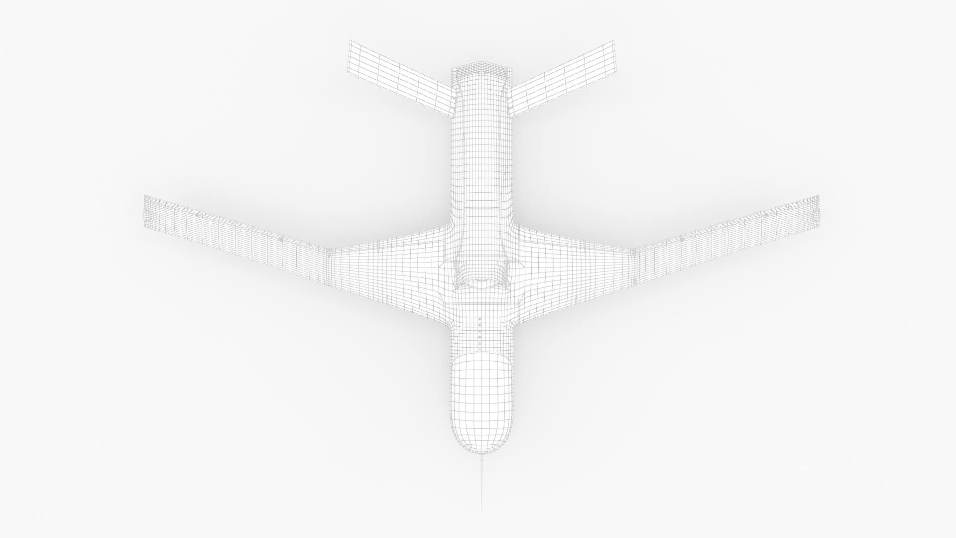 General Atomics Predator C Avenger UAV Drone - 3D Model by 3dxin