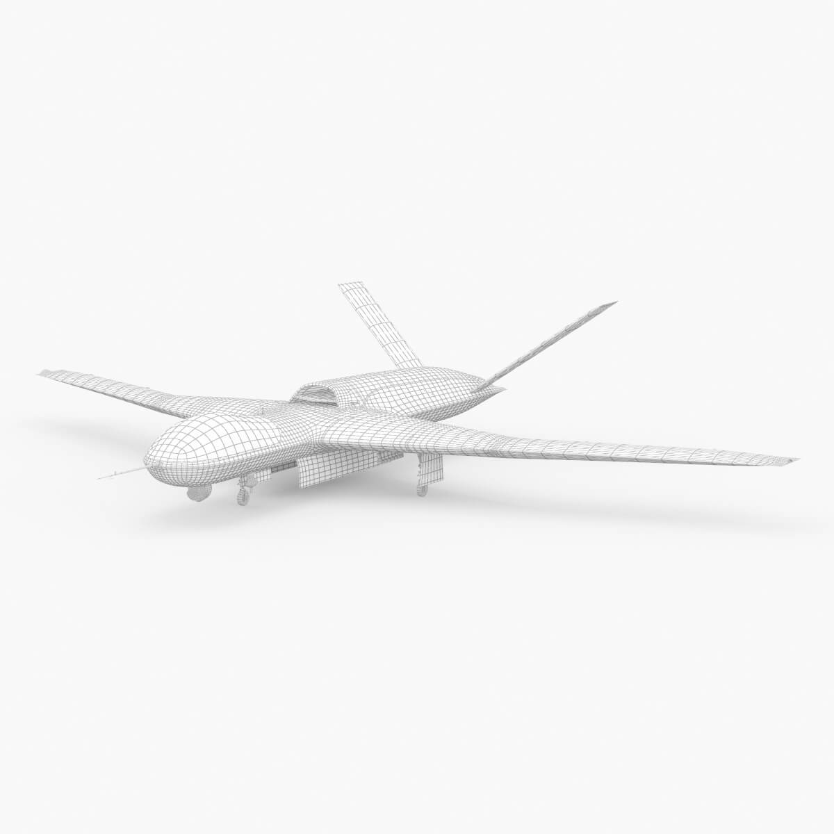 General Atomics Predator C Avenger UAV Drone - 3D Model by 3dxin