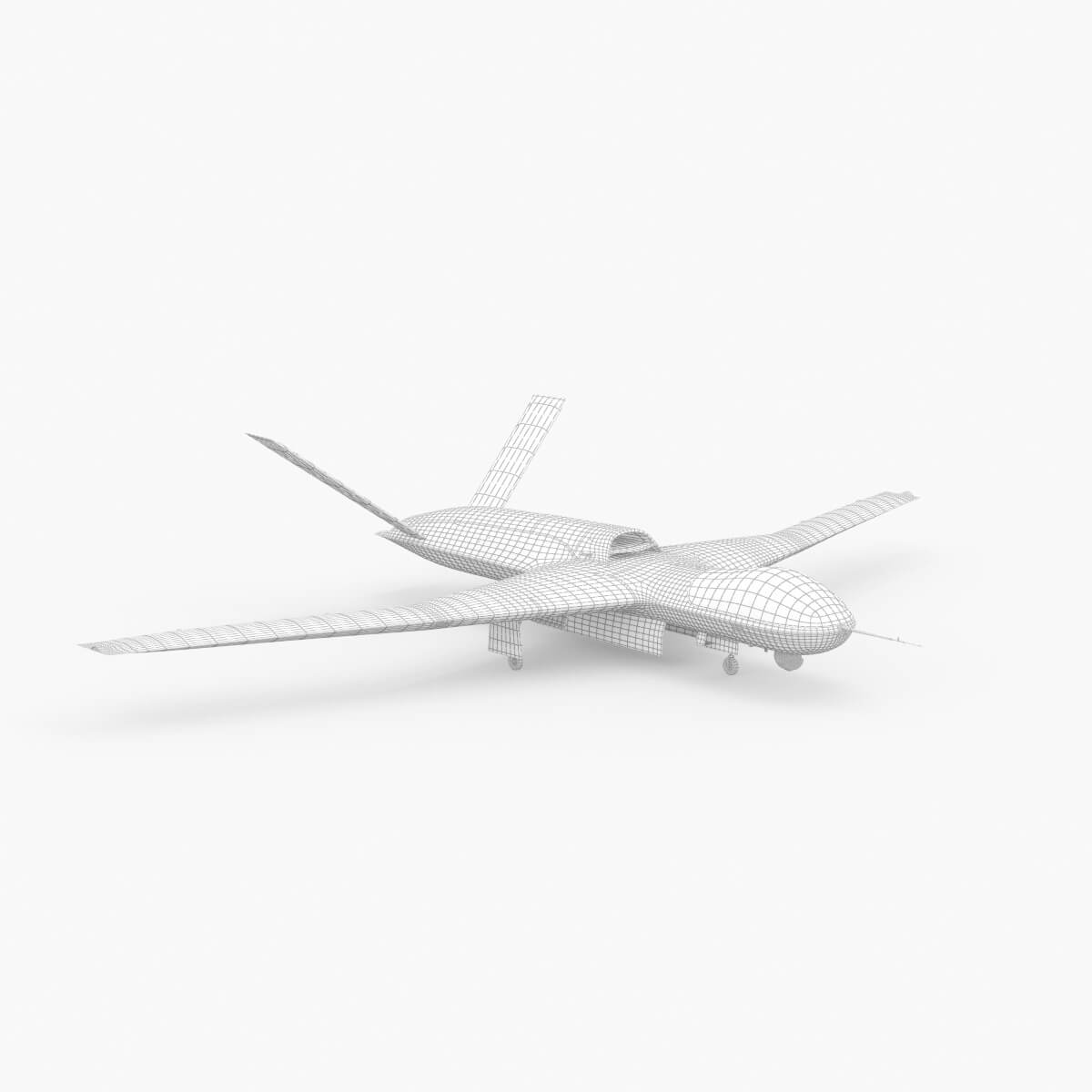 General Atomics Predator C Avenger UAV Drone - 3D Model by 3dxin