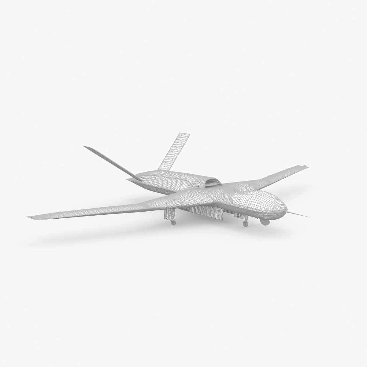 General Atomics Predator C Avenger UAV Drone - 3D Model by 3dxin