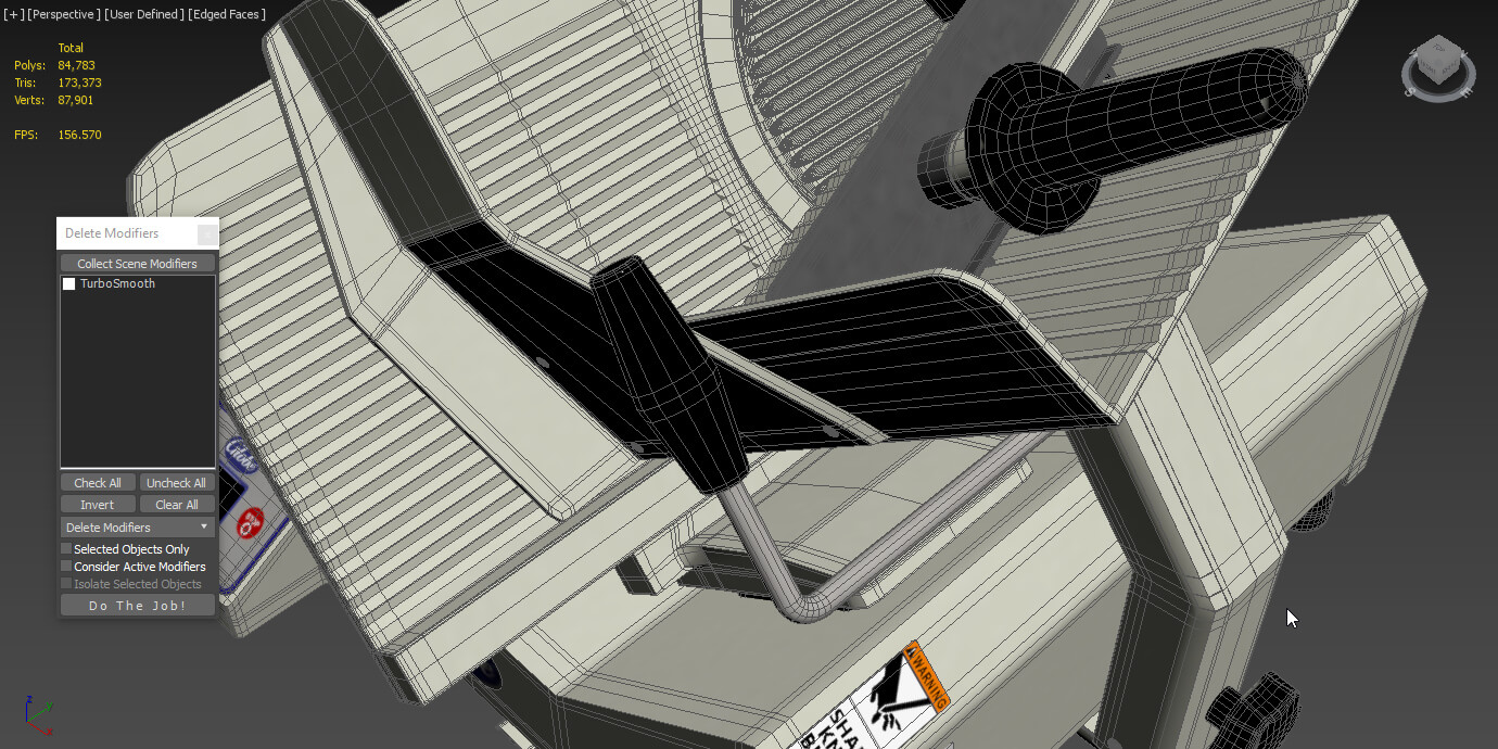 Globe Premium Heavy-Duty Manual Slicer SG13 3D Model by 3dxin