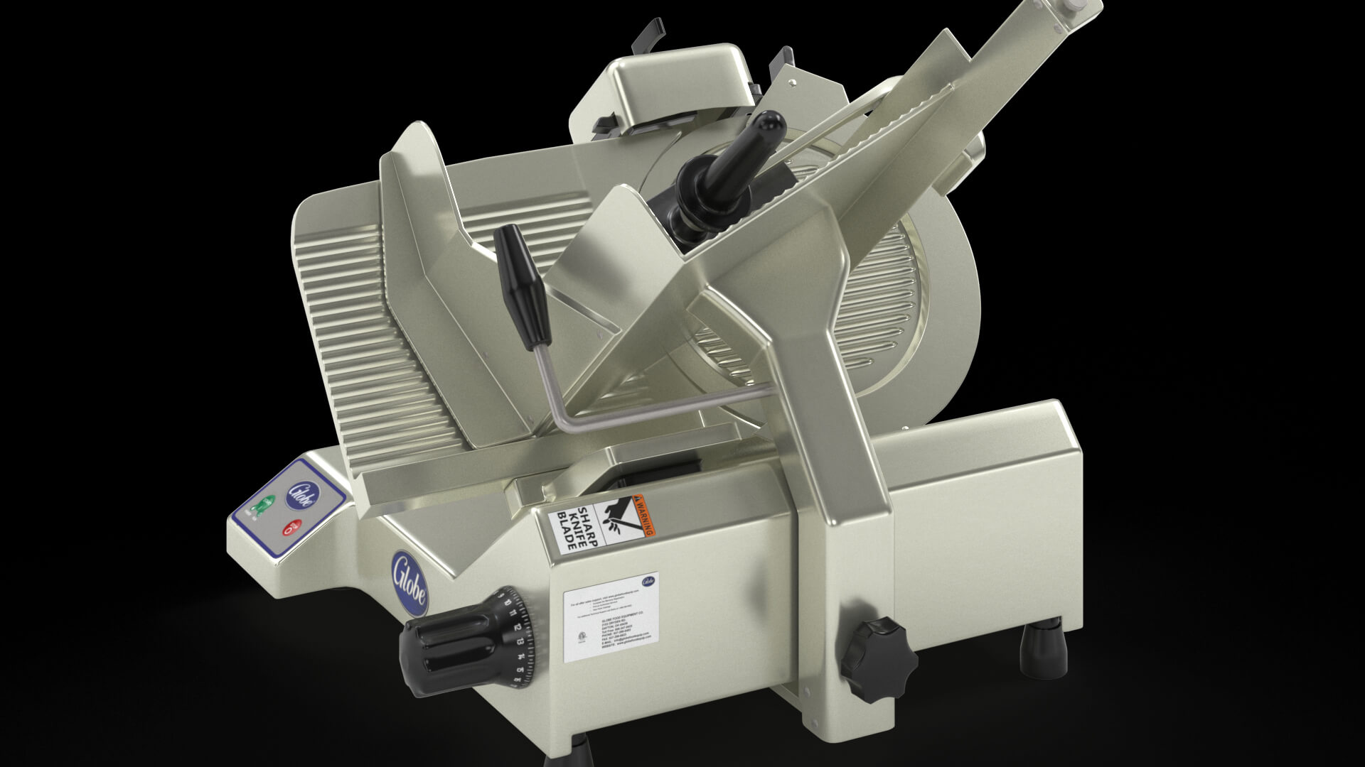 Globe S13 Premium Heavy-Duty Manual Slicer 3D Model by 3dxin