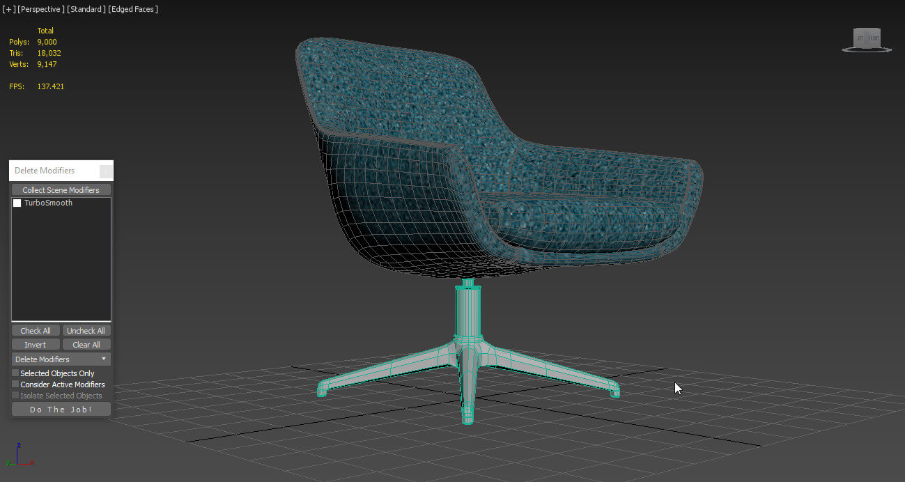 Gobi Lounge Chair - 3D Model by 3dxin