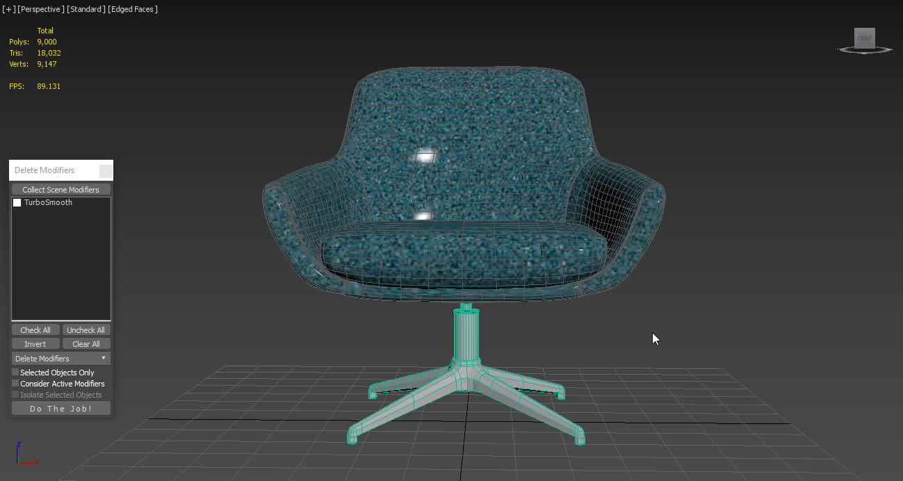 Gobi Lounge Chair - 3D Model by 3dxin