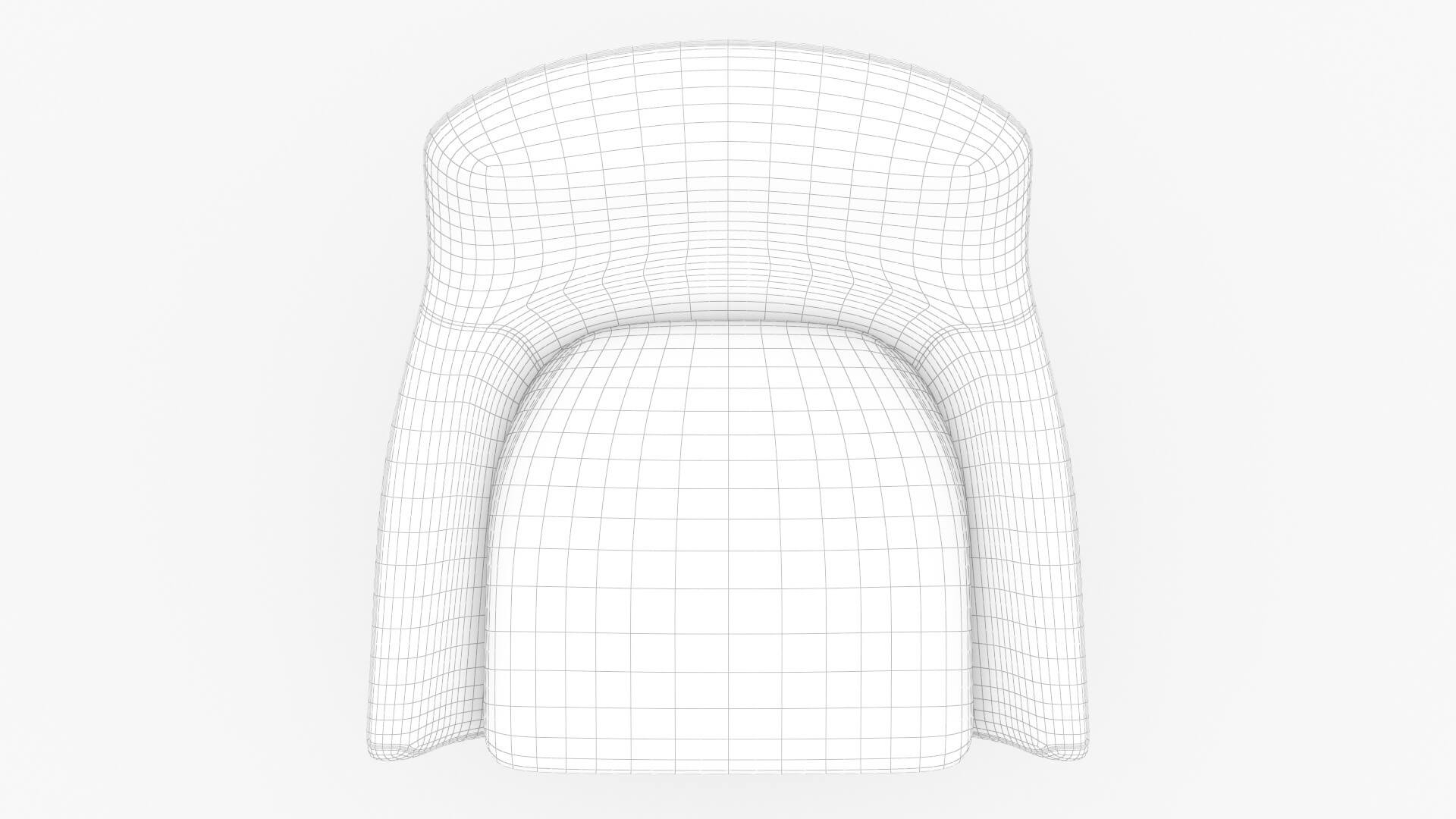 Gobi Lounge Chair - 3D Model by 3dxin