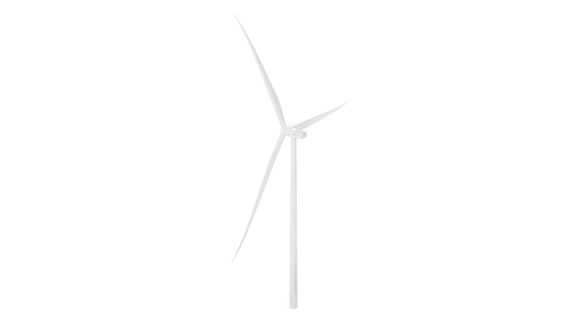 Goldwind Gw5S Turbine Mw-Pmdd Windmill 3D Model by 3dxin