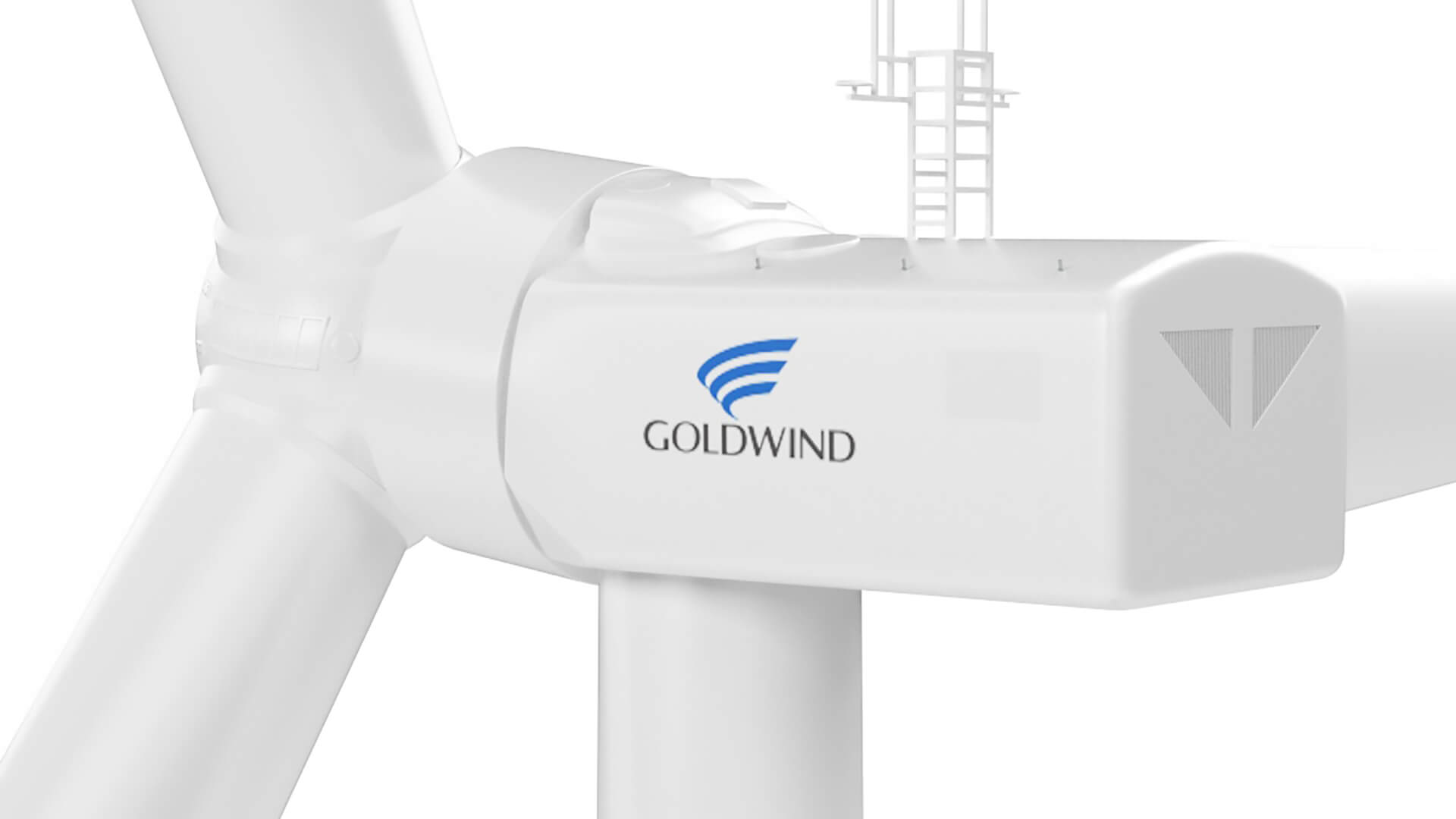 Goldwind Gw5S Turbine Mw-Pmdd 3D Model by 3dxin