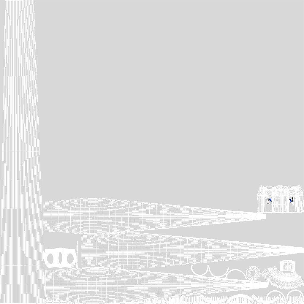 Goldwind Gw5S Turbine Mw-Pmdd Windmill 3D Model by 3dxin