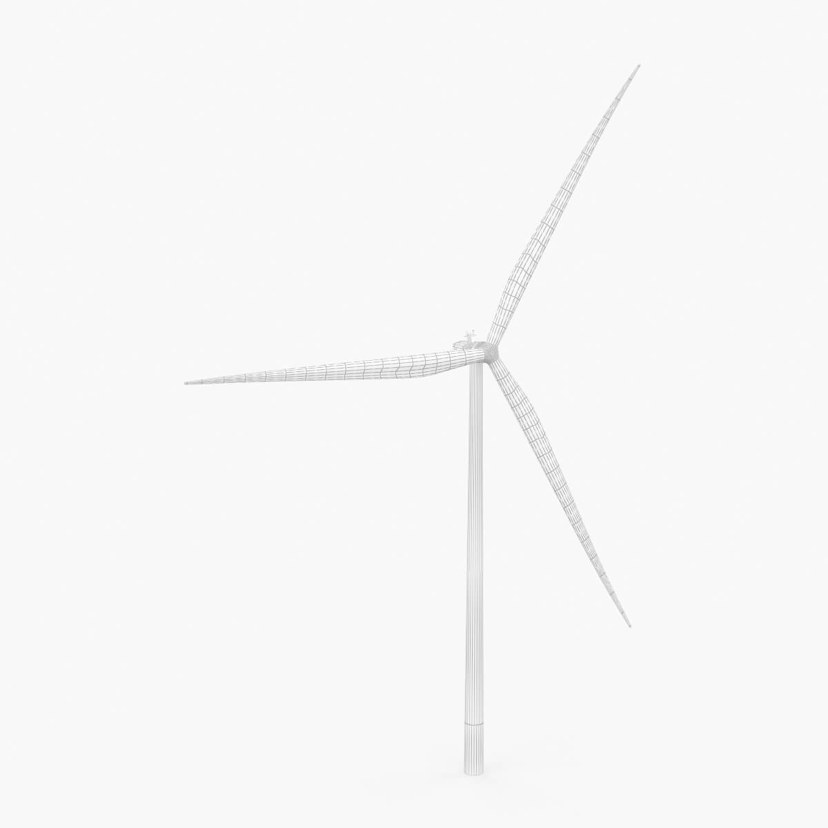 Goldwind Gw5S Turbine Mw-Pmdd Windmill 3D Model by 3dxin