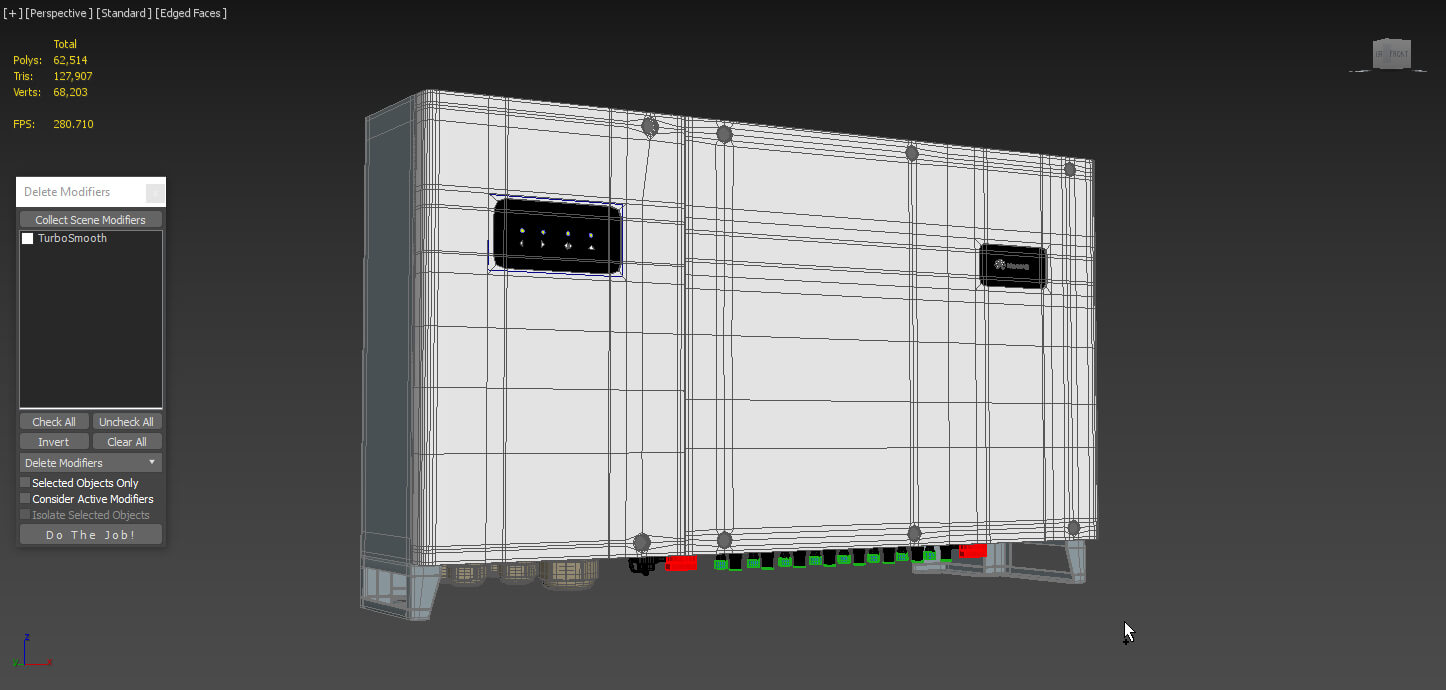 Huawei Sun2000-33-Ktl-A Battery-Box 3D Model by 3dxin