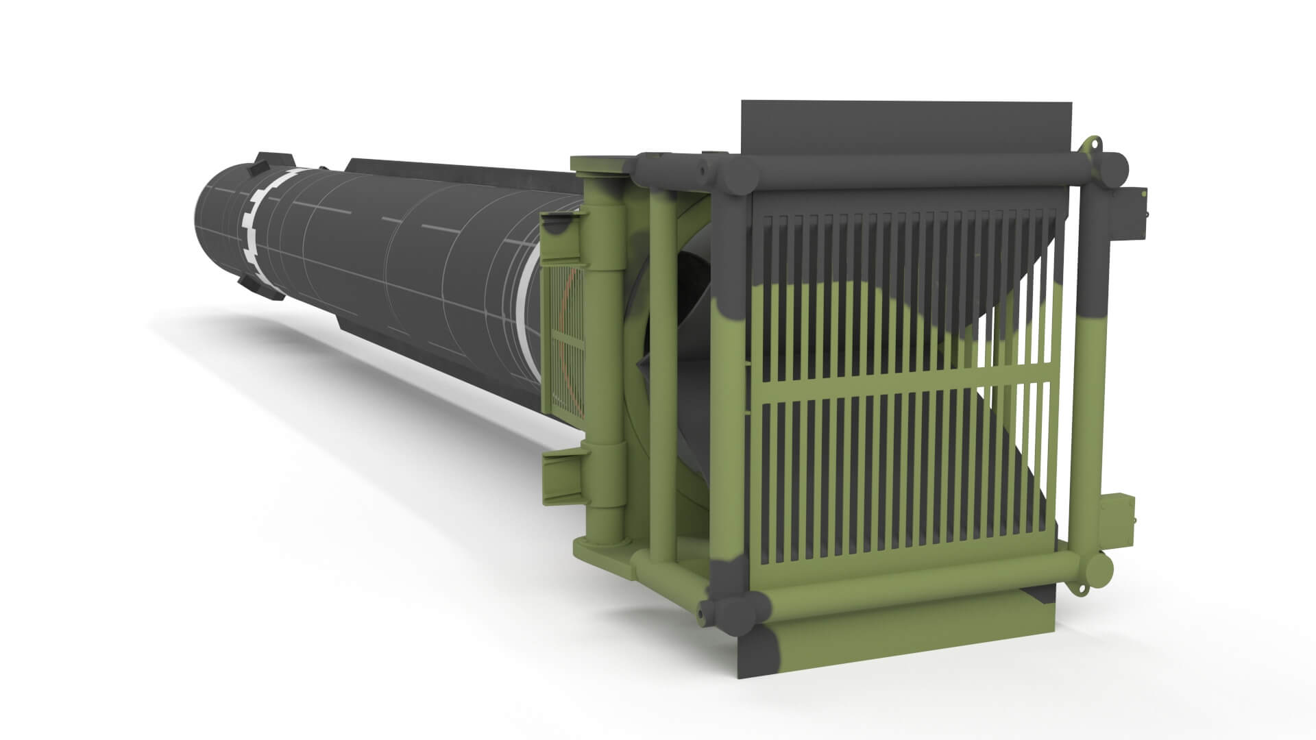 Hwasong-15 Intercontinental Ballistic Missile 3D Model by 3dxin