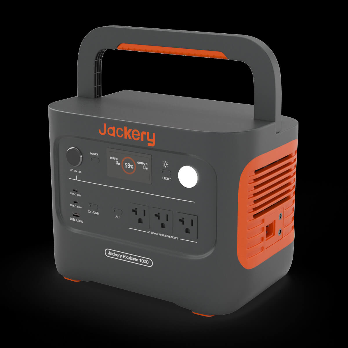 Jackery Explorer 1000 V2 Portable Power Station - 3D Model by 3dxin