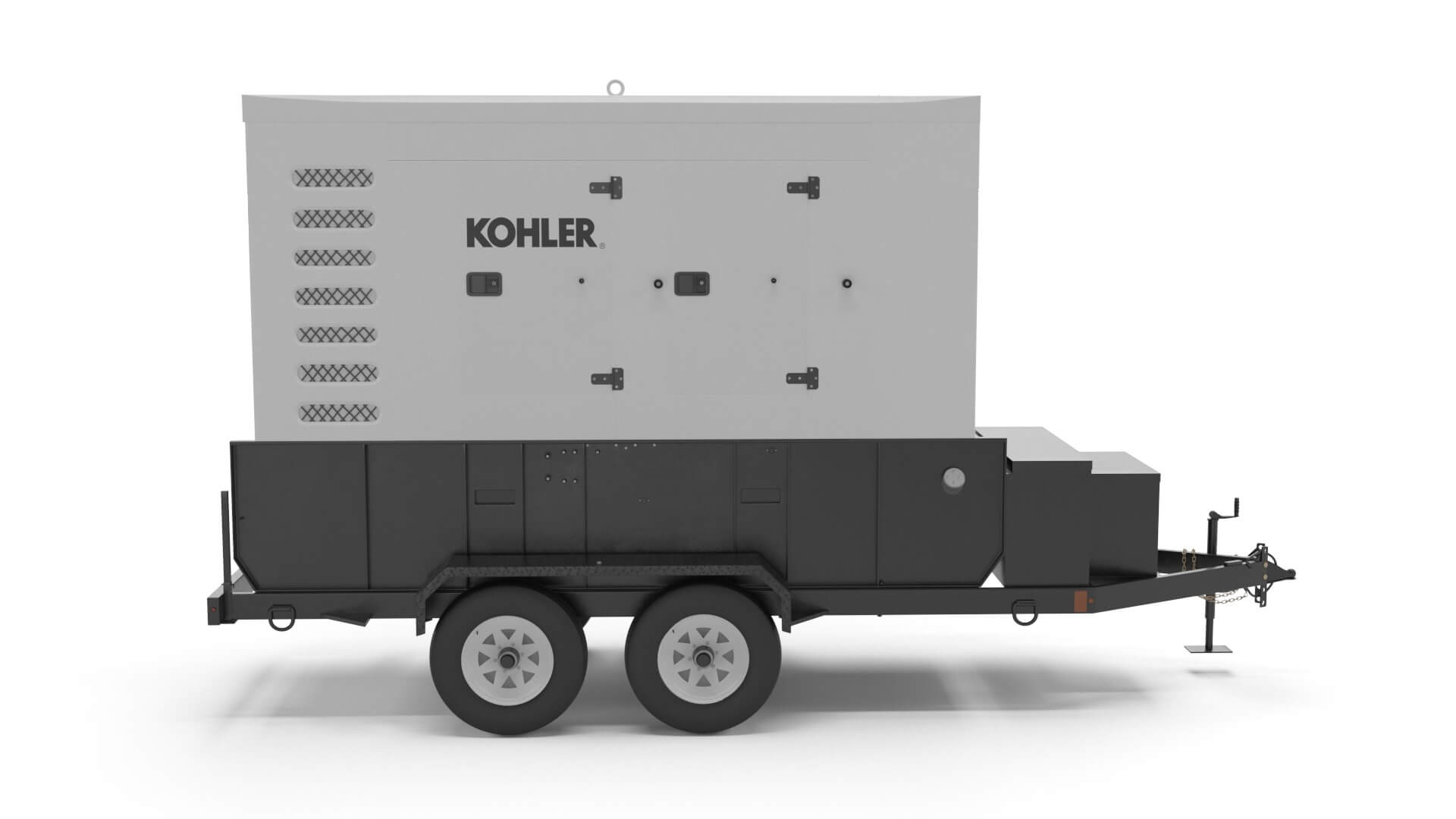 Kohler Industrial Diesel Generators Double - 3D Model by 3dxin