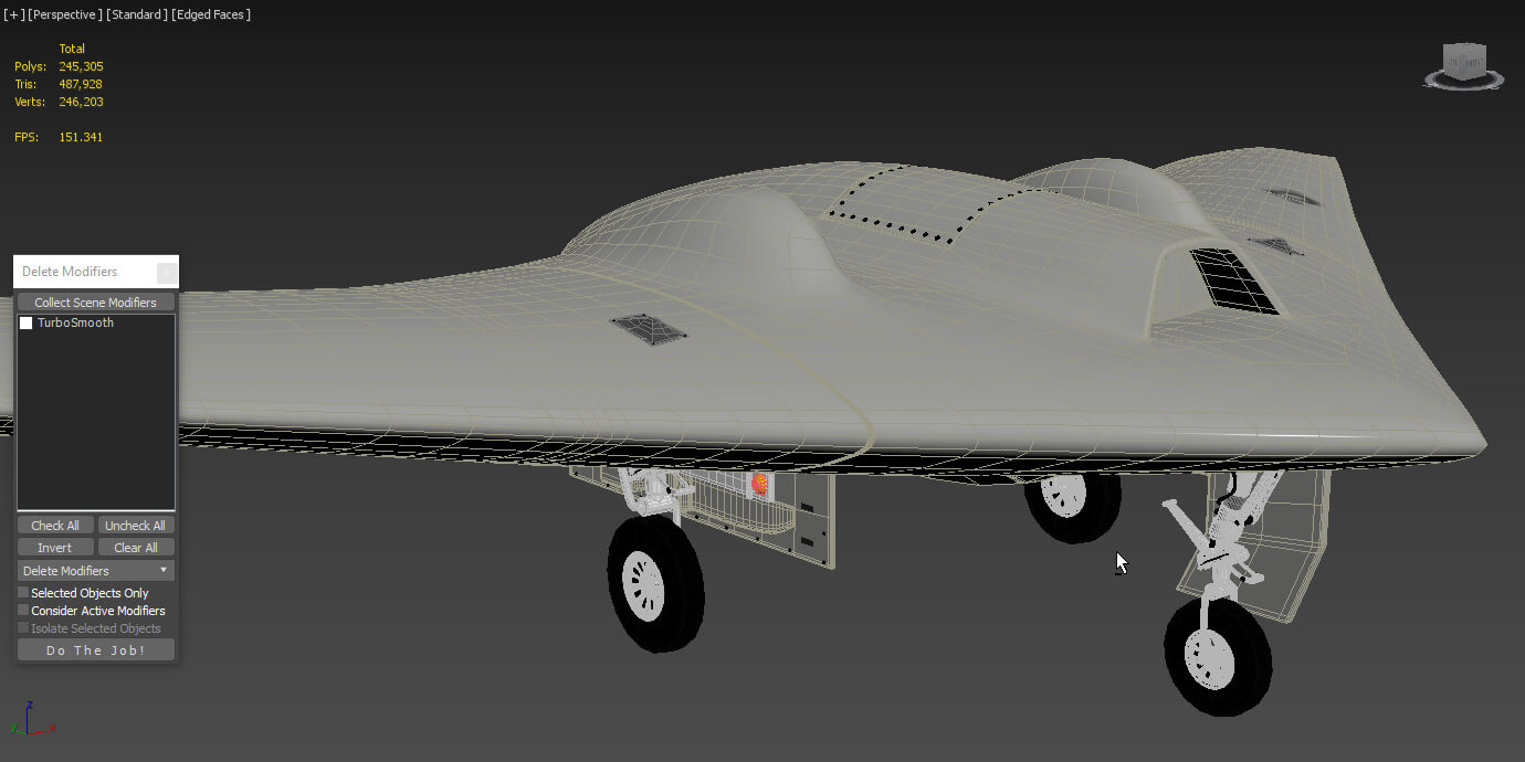 Lockheed Martin RQ-170 Sentinel UAV Drone US Version 3D Model by 3dxin