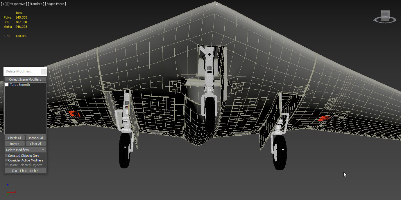 Lockheed Martin RQ-170 Sentinel UAV Drone US Version 3D Model by 3dxin