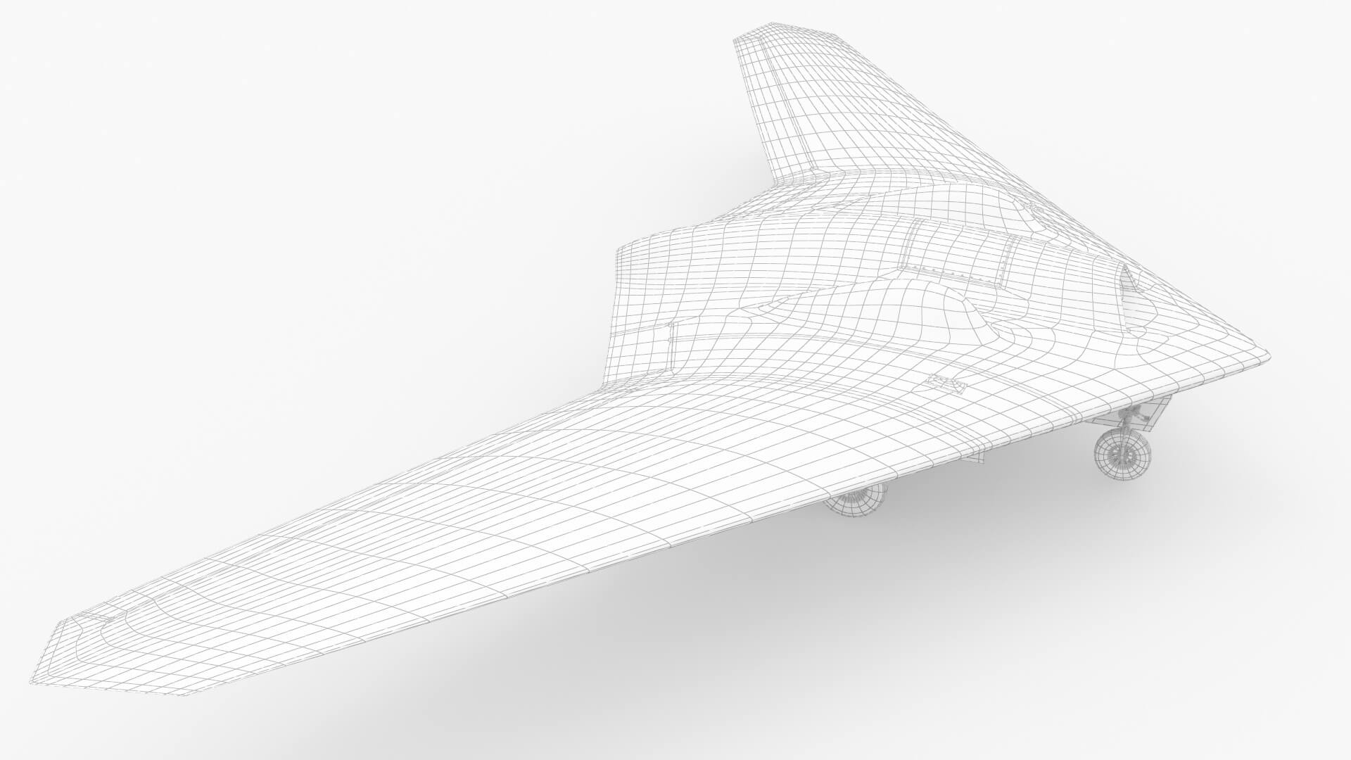 Lockheed Martin RQ-170 Sentinel UAV Drone US Version 3D Model by 3dxin