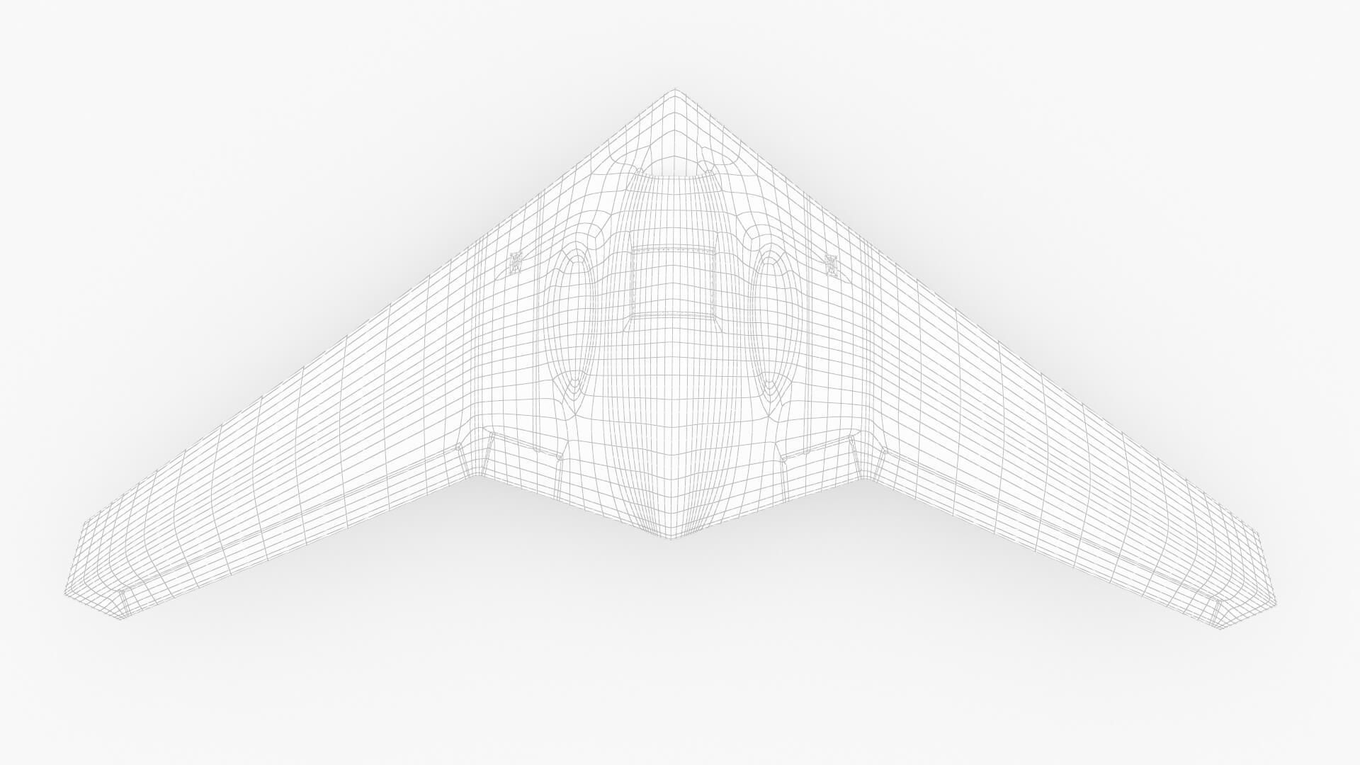 Lockheed Martin RQ-170 Sentinel UAV Drone US Version 3D Model by 3dxin