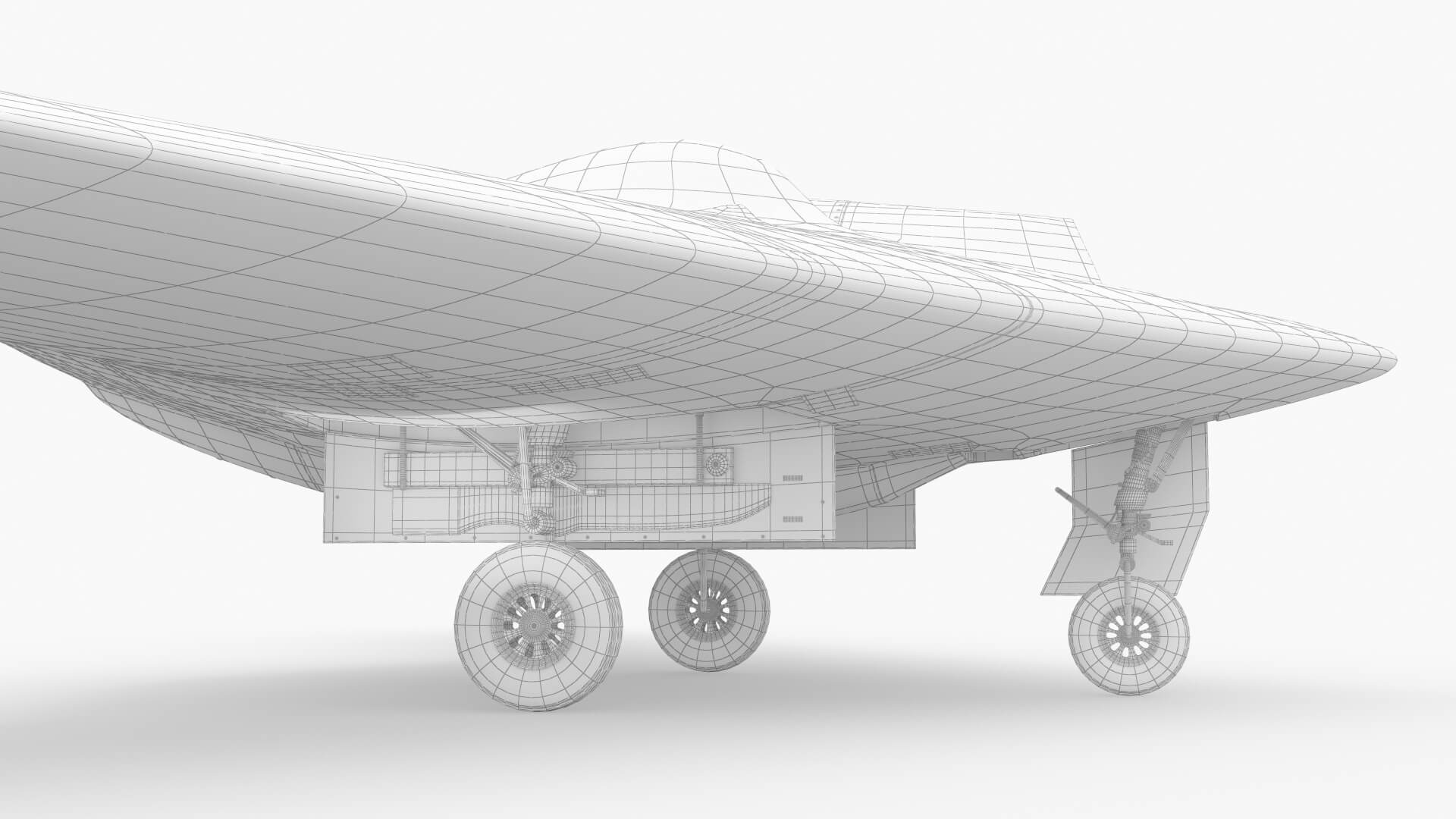 Lockheed Martin RQ-170 Sentinel UAV Drone US Version 3D Model by 3dxin