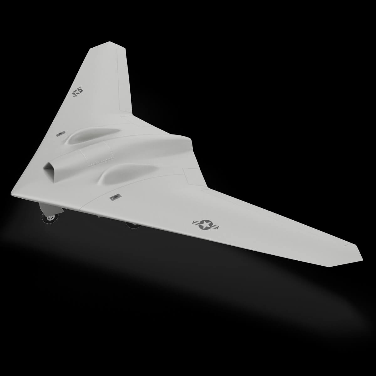 Lockheed Martin RQ-170 Sentinel UAV Drone US Version 3D Model by 3dxin