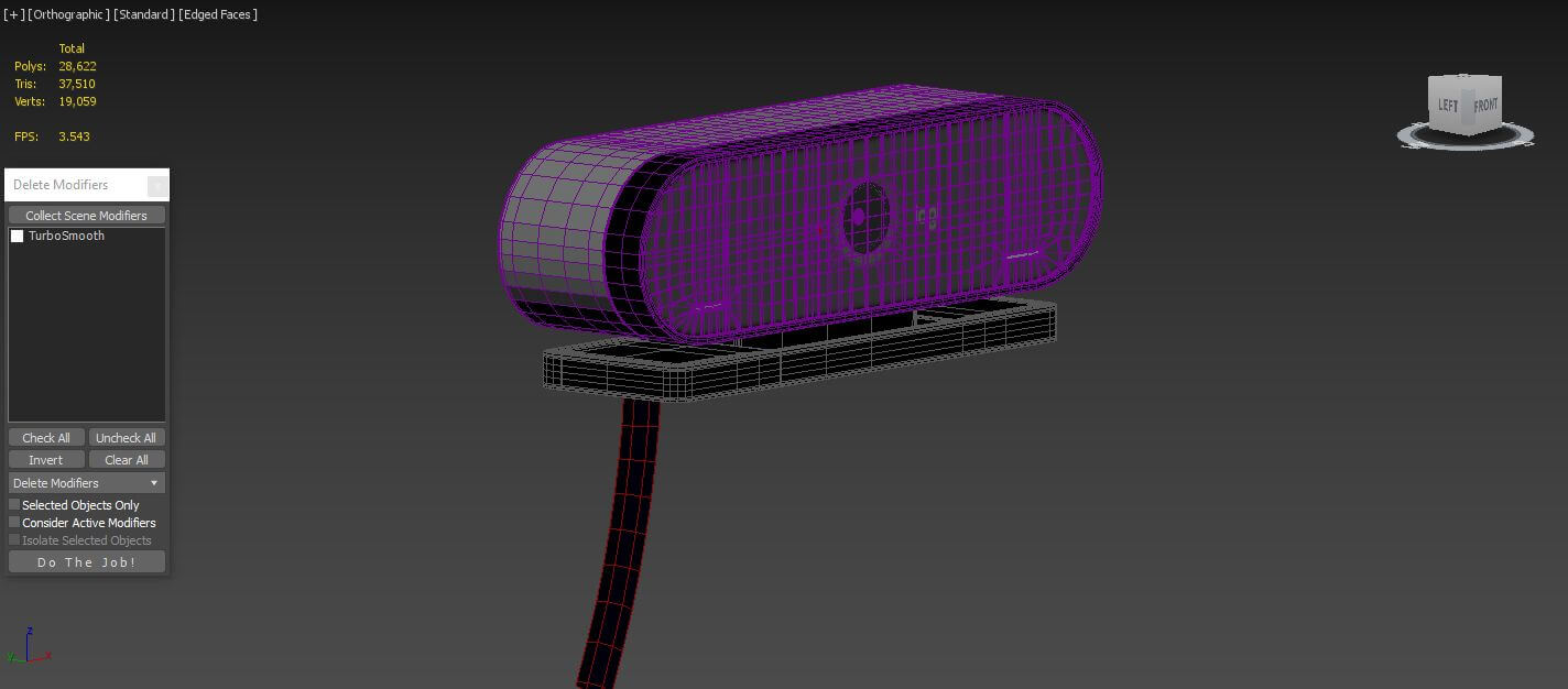 Logitech 4K Pro Magnetic Webcam - 3D Model by 3dxin