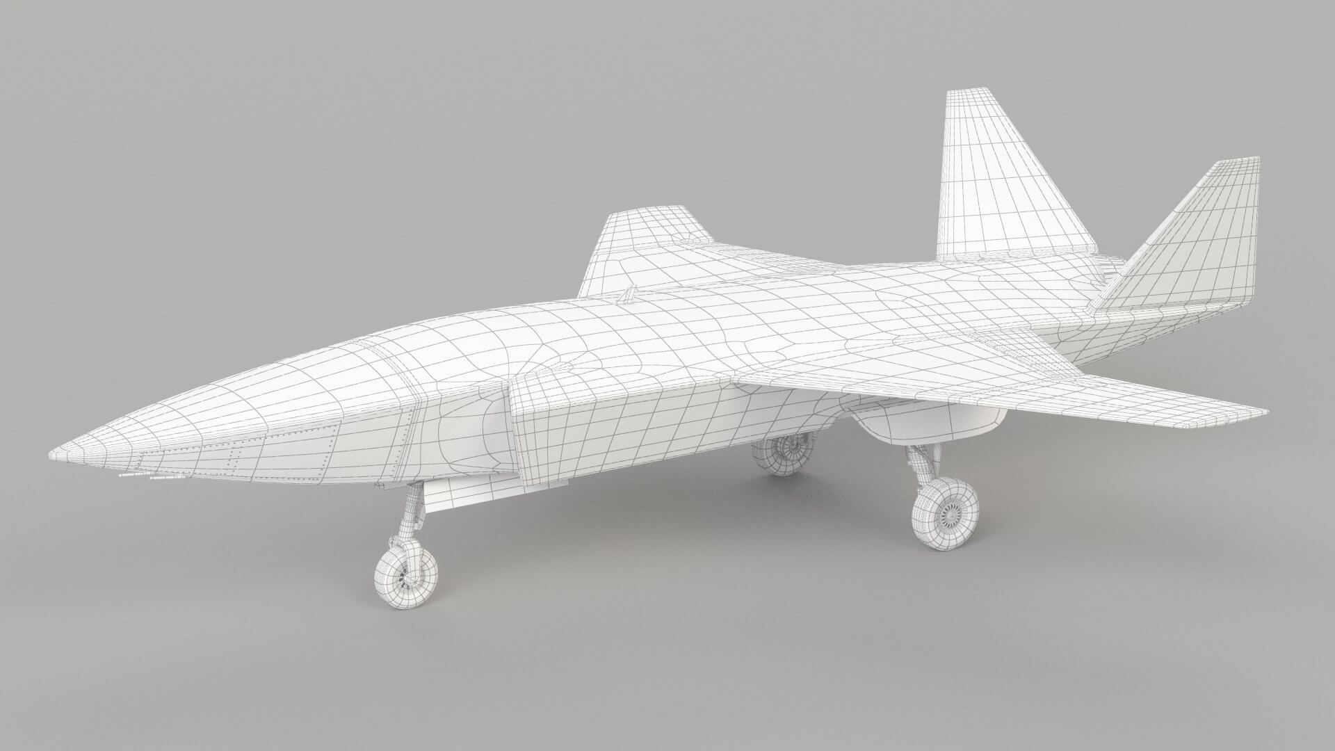 Loyal Wingman Drone - 3D Model by 3dxin