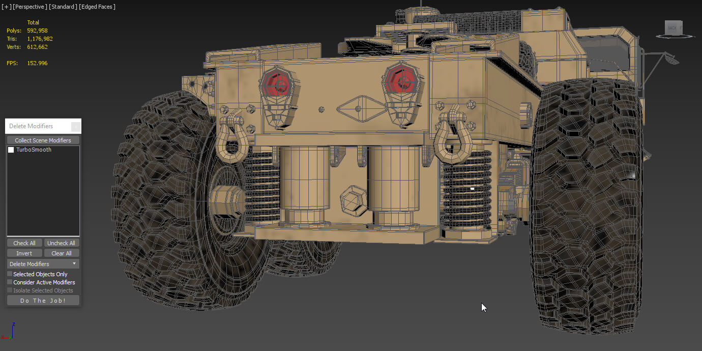 M983 Hemtt Patriot Tractor Truck - 3D Model by 3dxin