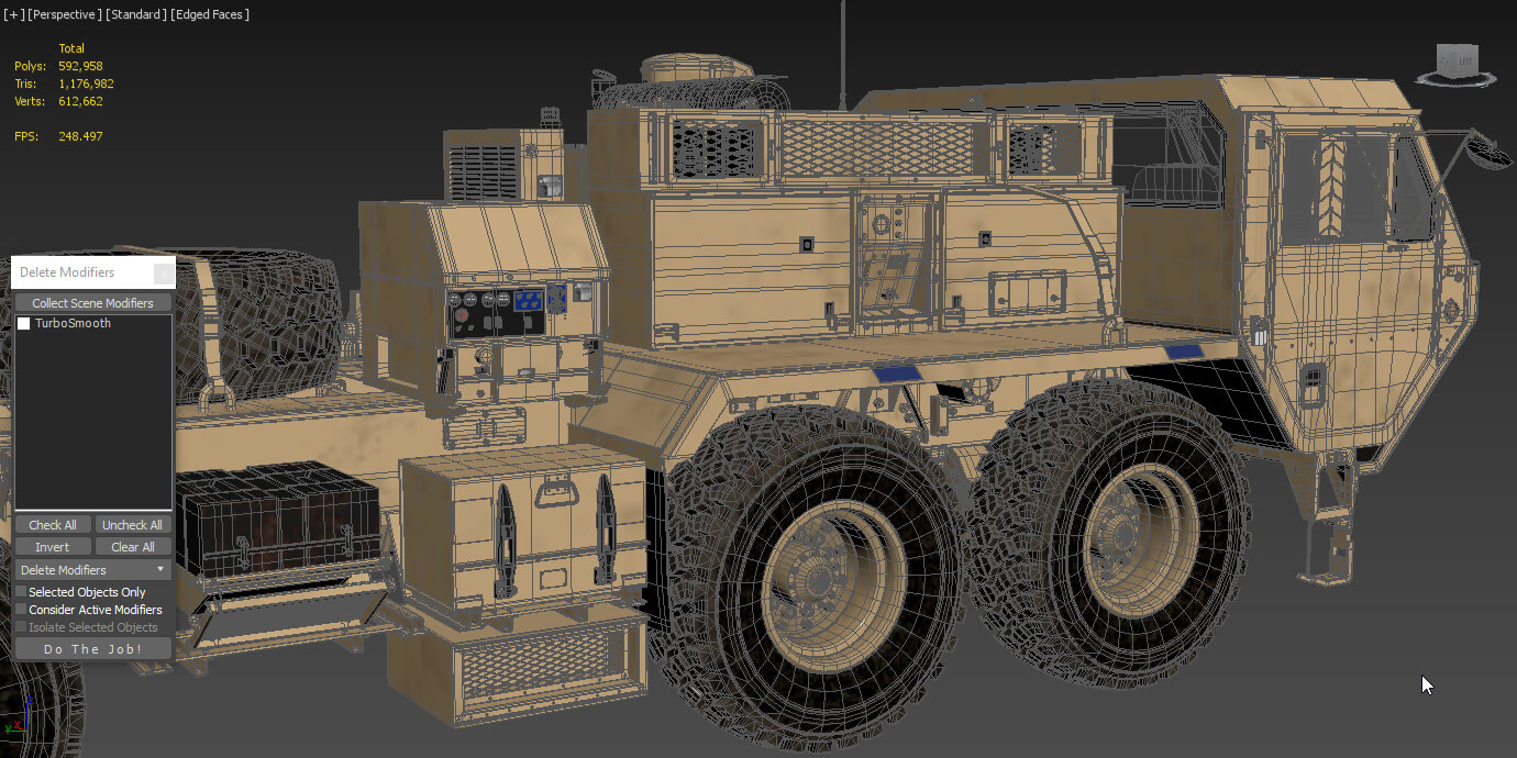M983 Hemtt Patriot Tractor Truck - 3D Model by 3dxin