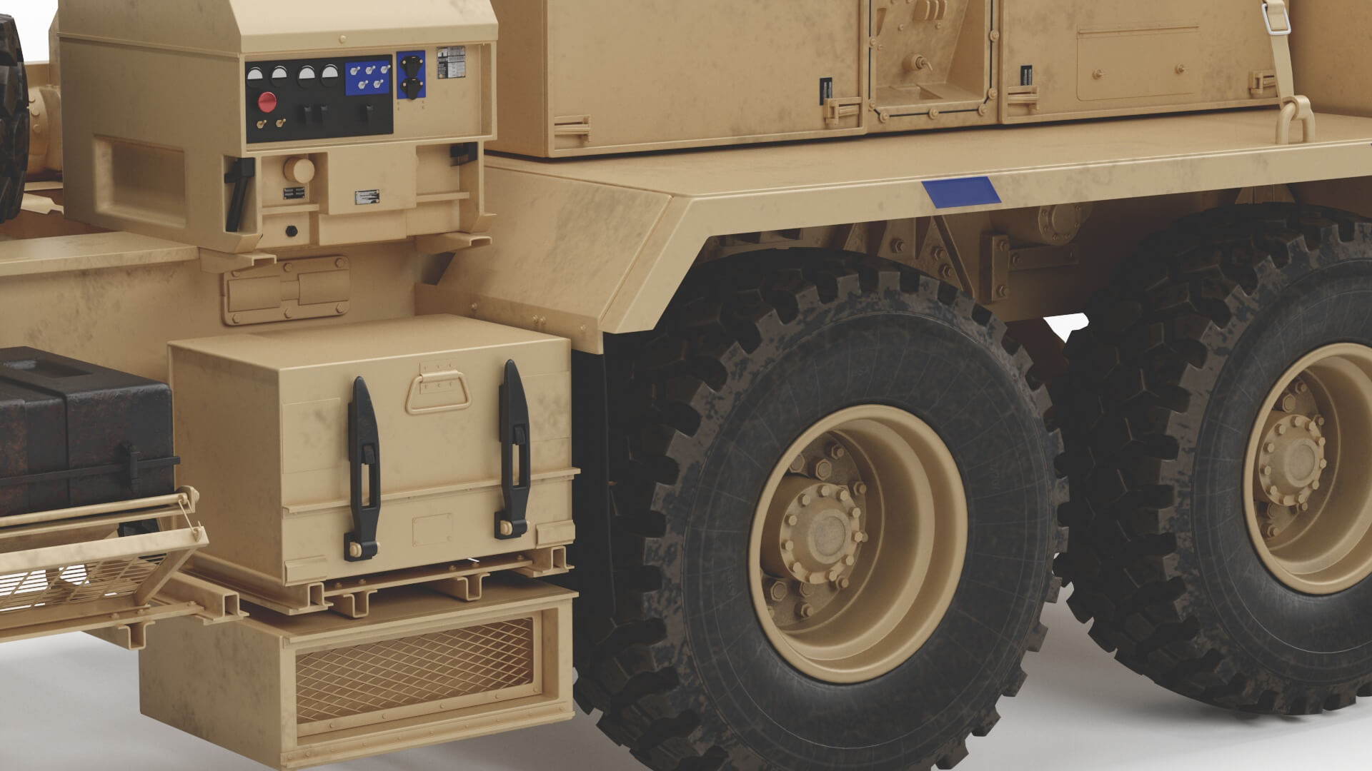 M983 Hemtt Patriot Tractor Truck - 3D Model by 3dxin