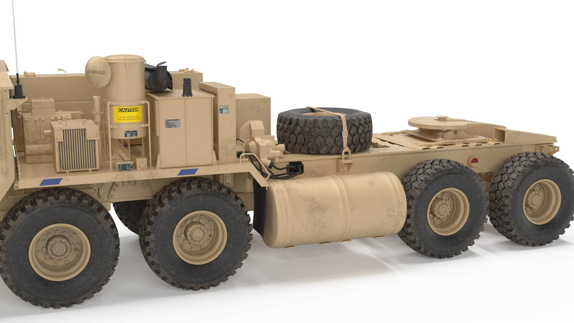 M983 Hemtt Patriot Tractor Truck - 3D Model by 3dxin