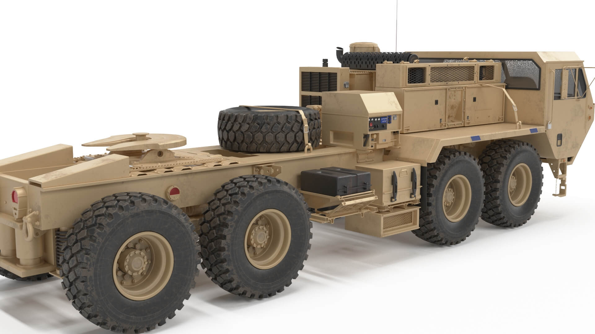 M983 Hemtt Patriot Tractor Truck - 3D Model by 3dxin