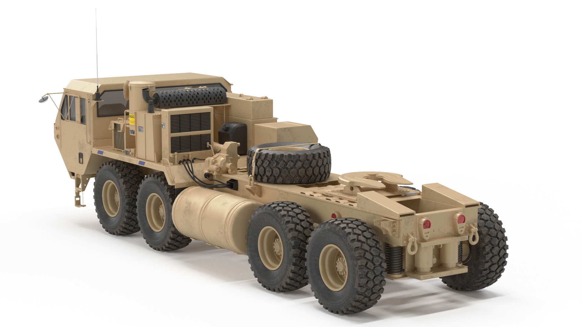 M983 Hemtt Patriot Tractor Truck - 3D Model by 3dxin