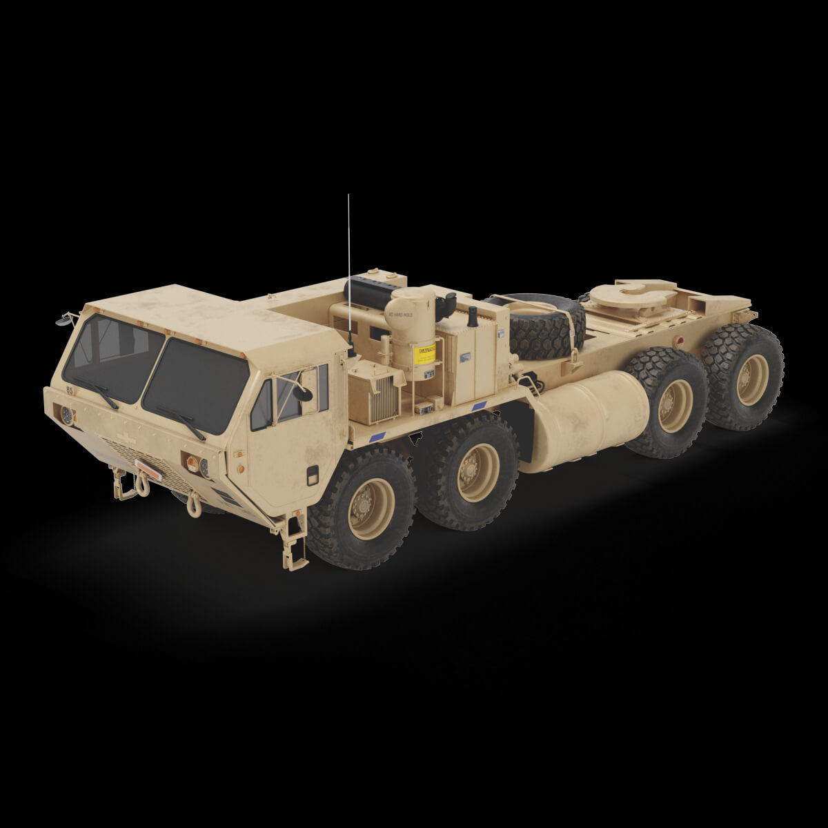 M983 Hemtt Patriot Tractor Truck - 3D Model by 3dxin